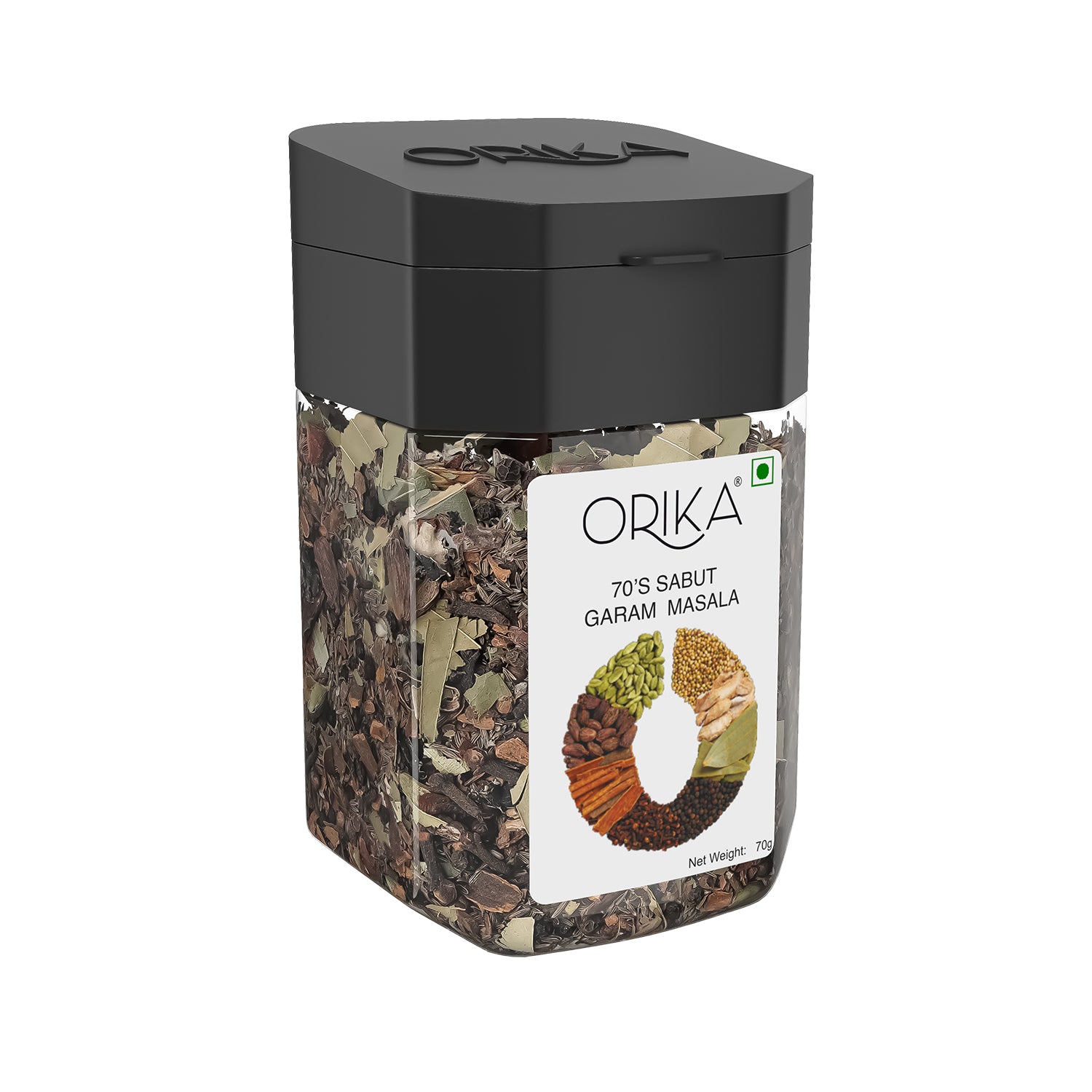 Orika's 70's Sabut Garam Masala, 70g